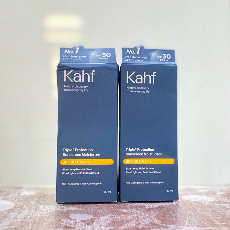 (NEW) Kahf Triple Protection Sunscreen Moisturizer SPF 30 PA ...