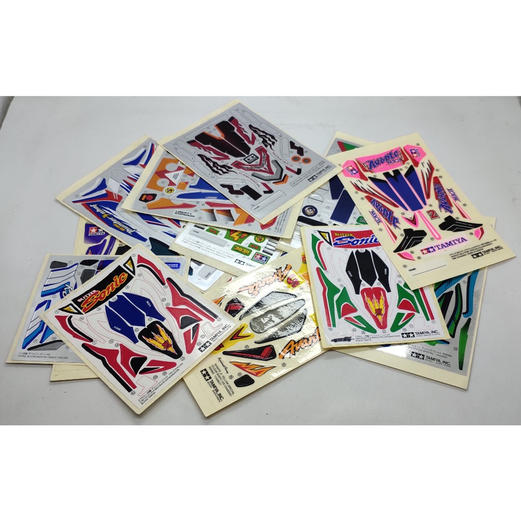 Tamiya Sticker Decal Loose Kit Part Original | Shopee Malaysia