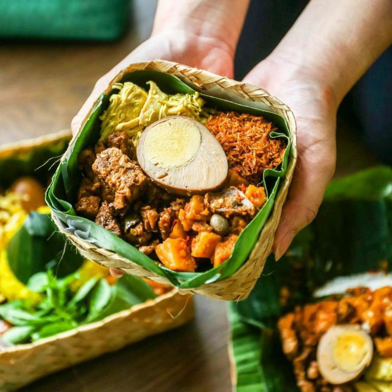 (A Pair Of) 15 X 15 Rice Baskets Thanks To The Souvenirs Of Hampers ...