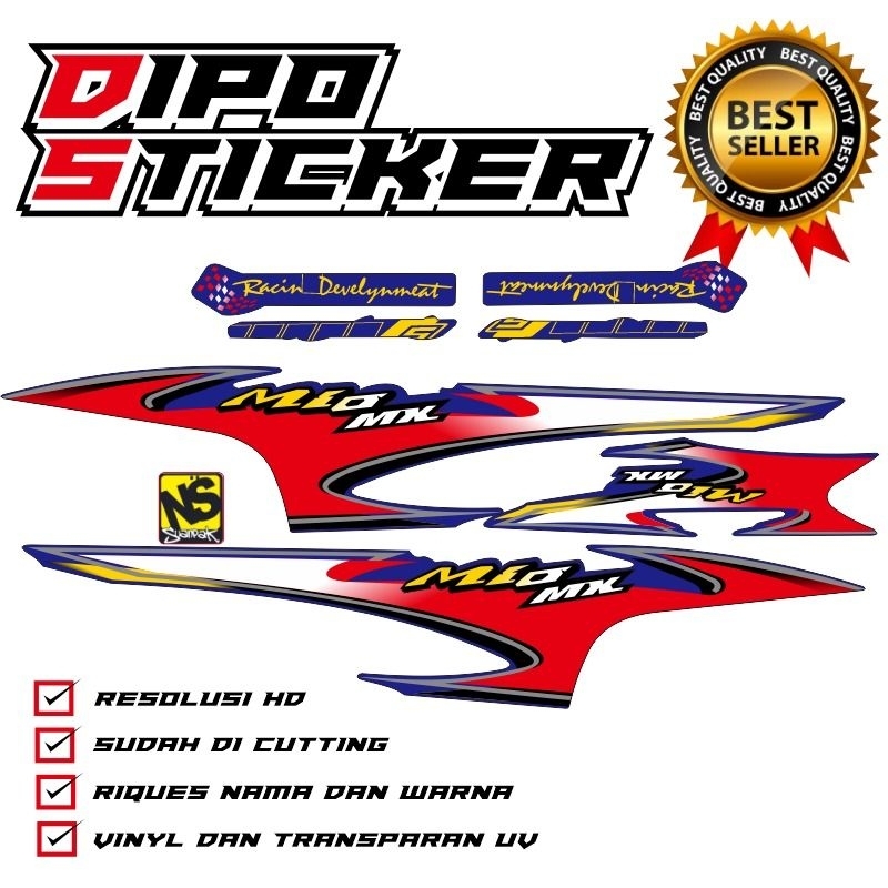 Mio Thailand striping sticker | Shopee Malaysia