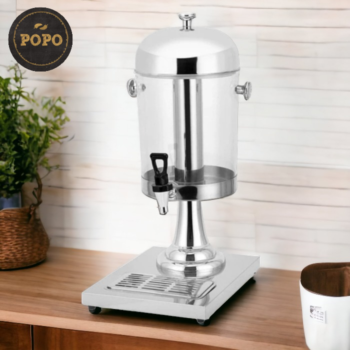 Hotel Juice Dispenser Tower Water Tank Stainless 8l Buffet Double Twin ...