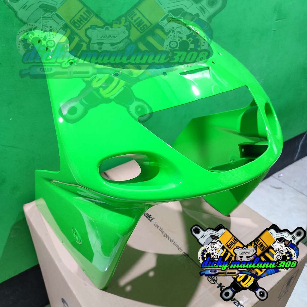 HIJAU Body BATOK COVER FAIRING FERING TOP FRONT LIGHT NINJA 150 RR OLD ...