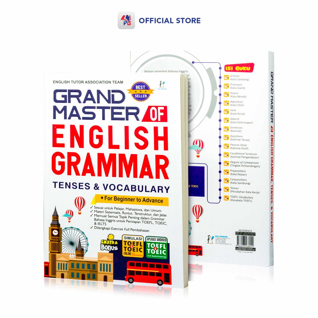 English Book/Grand Master of English Grammar Tenses & Vocabulary – For ...