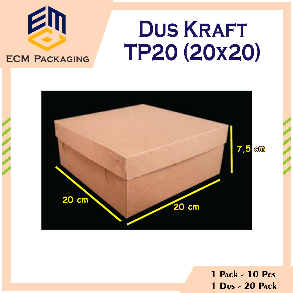 Tp20 Rice Box 20x20x7,5cm THICK| So Nesto | Tps20 Snack Box | Dus ...