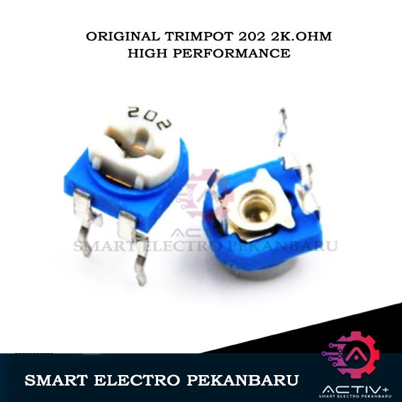 Original TRIMPOT 202 2K OHM POTENSIO METER TRIMMER Variable Resistor VR ...