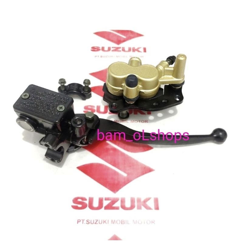 Brake master + front caliper Suzuki Shogun 110, Shogun 125 r, smash 110, smash new, Shogun kebo ...
