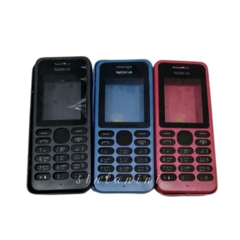 Casing Kesing Nokia 130 RM1035 RM 1035 Front Back + Keypad cesing ...