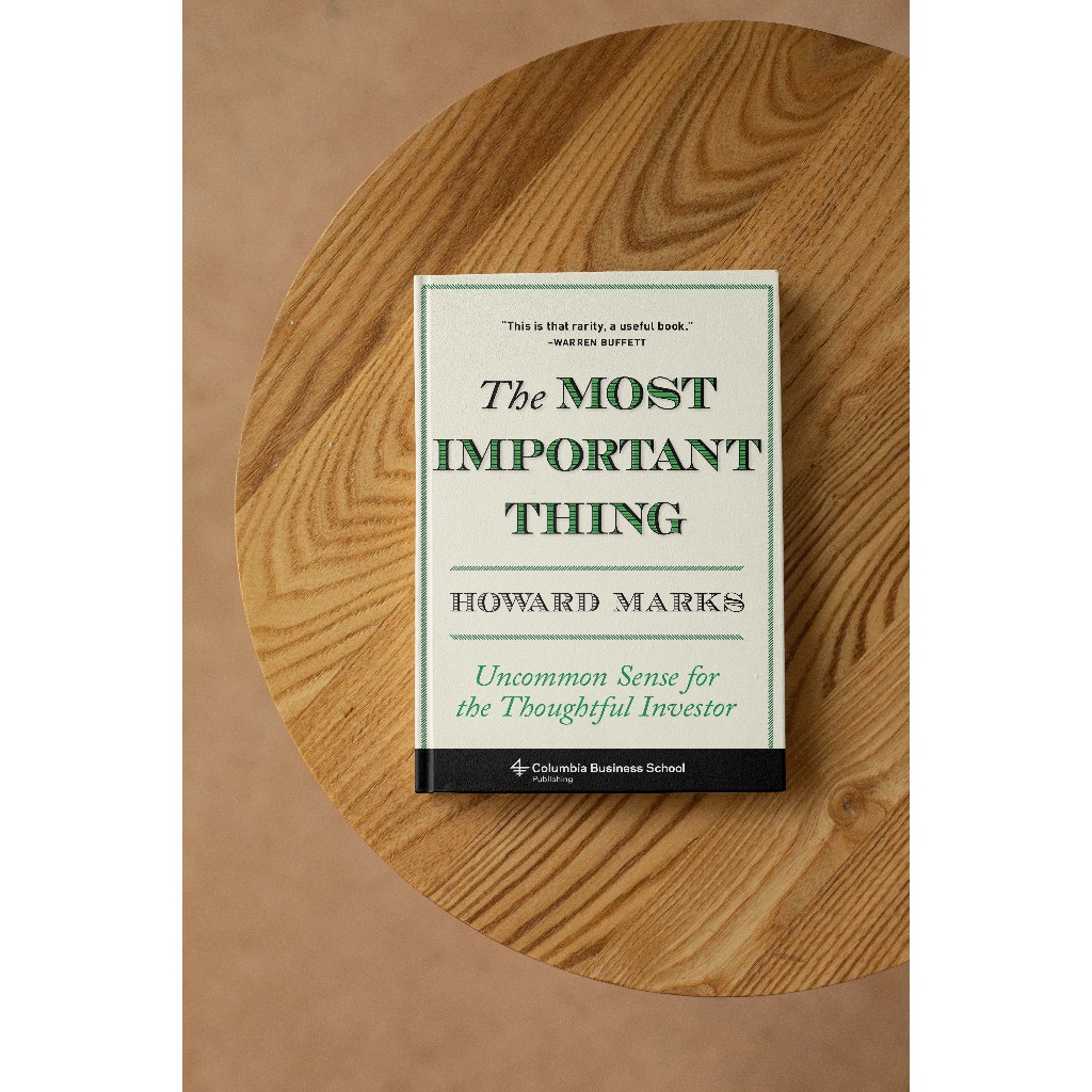 The Most Important Thing - Howard Marks | Shopee Malaysia