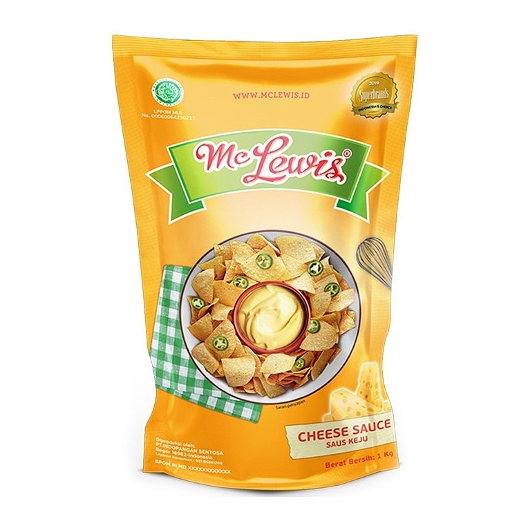 Mc lewis Cheese Sauce 1 Kg/cheese sauce/mc lewis | Shopee Malaysia