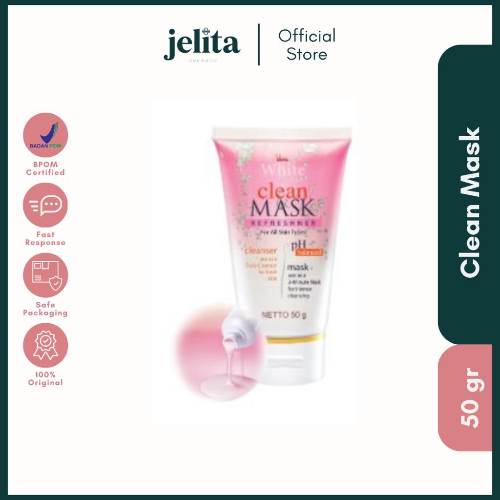 Jelita Cosmetics - viva White Clean Mask | Shopee Malaysia