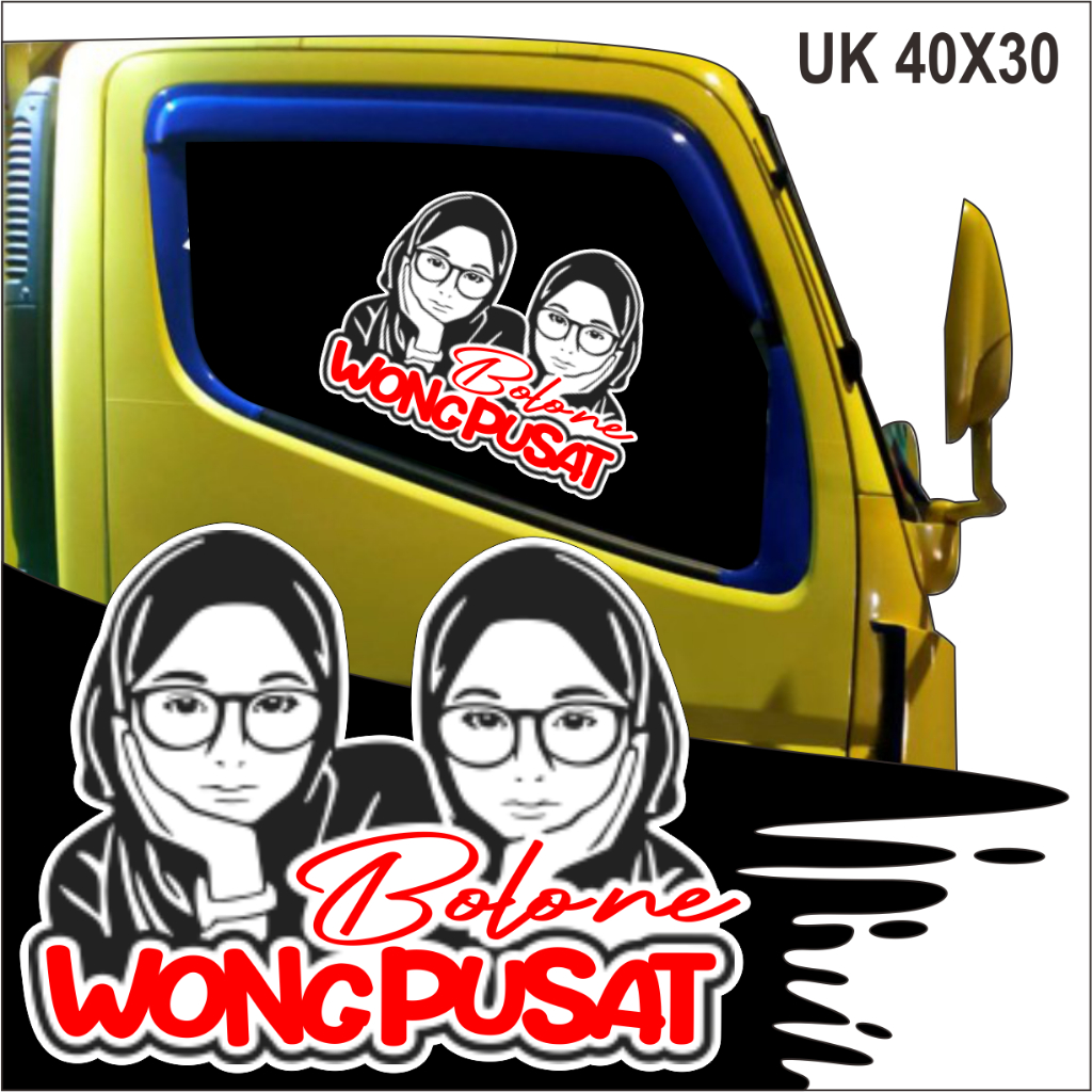 Bolone WONG Center STICKER BOLONE WONG Center Truck STICKER | Shopee ...