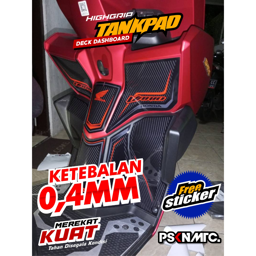 Tankpad Vario 160 Thick Striping Vario 160 Protective Dashboard Deckpad ...