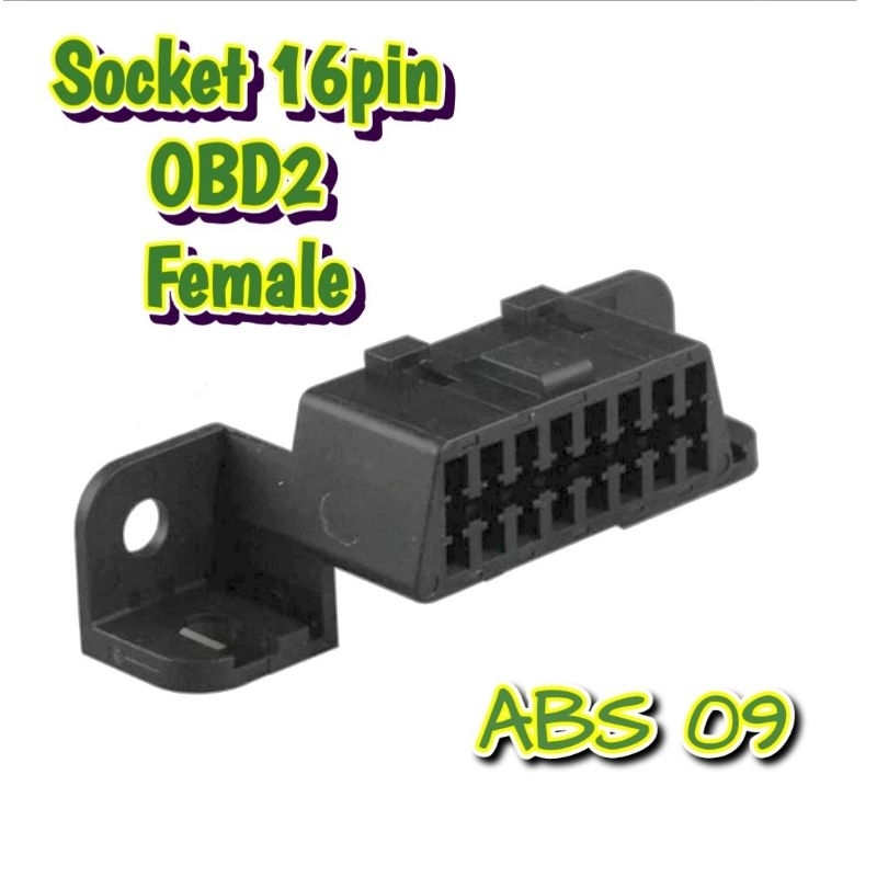 Chery QQ OBD2 ECU Female Connector Socket | Shopee Malaysia