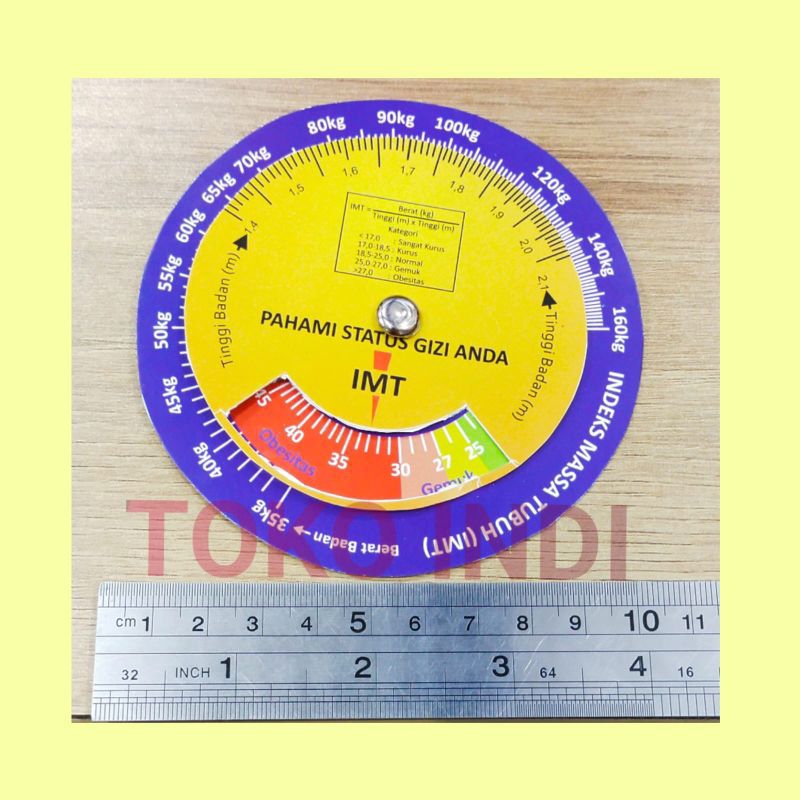 Body Mass Index Calendar (IMT) | Shopee Malaysia