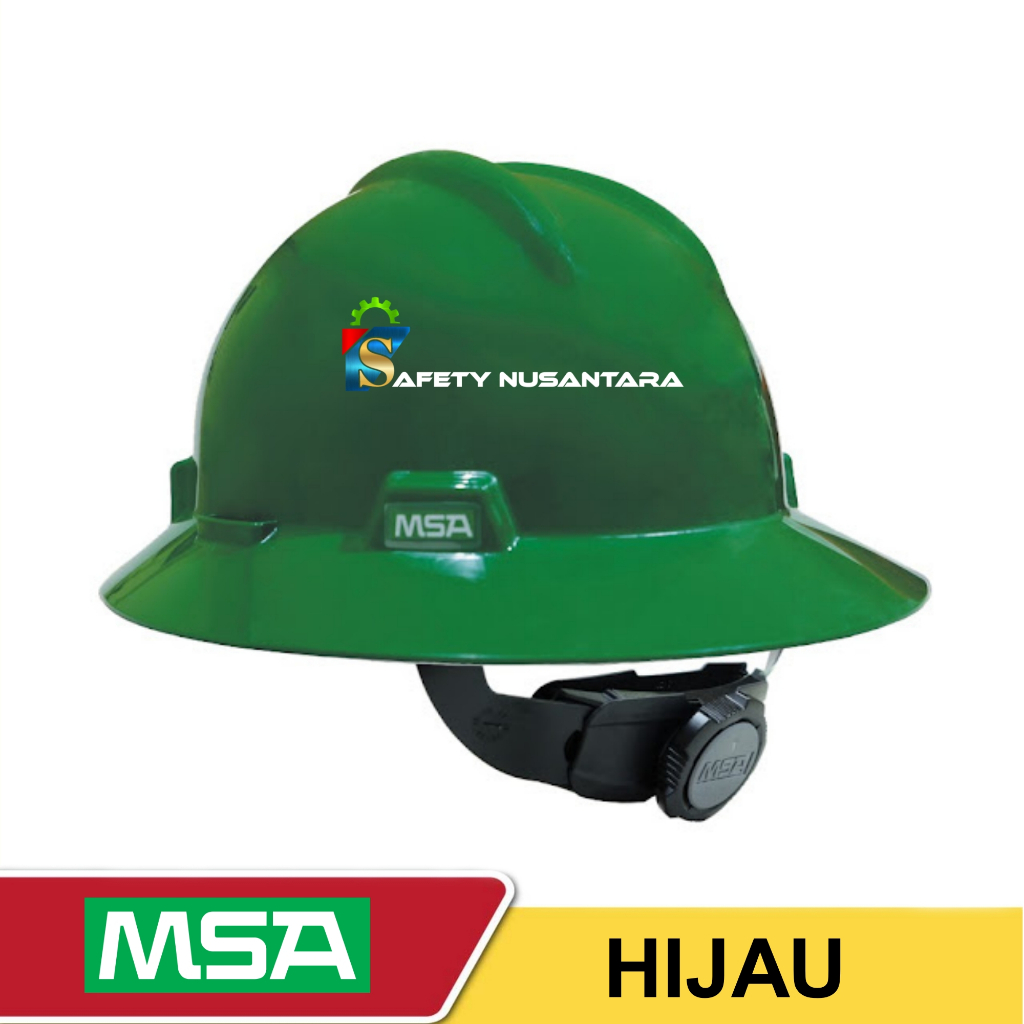LOKAL Original USA MSA Fullbrim Safety Helmet Complete Inner Fastrack ...