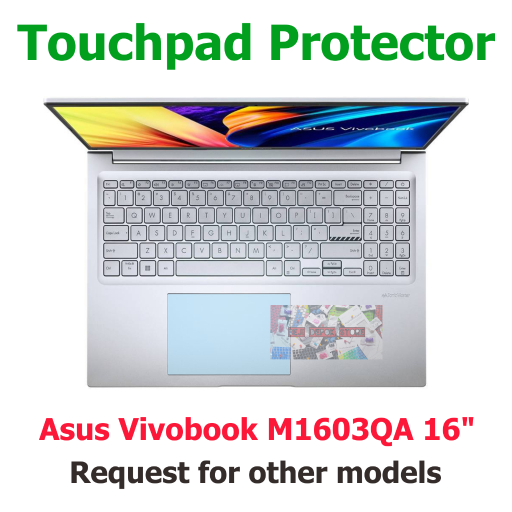 Touchpad Trackpad Protector Asus Vivobook M1603QA 16" | Shopee Malaysia