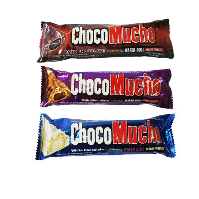 Choco Mucho Caramel Wafer Roll Cereal Crispies 30gram | Shopee Malaysia