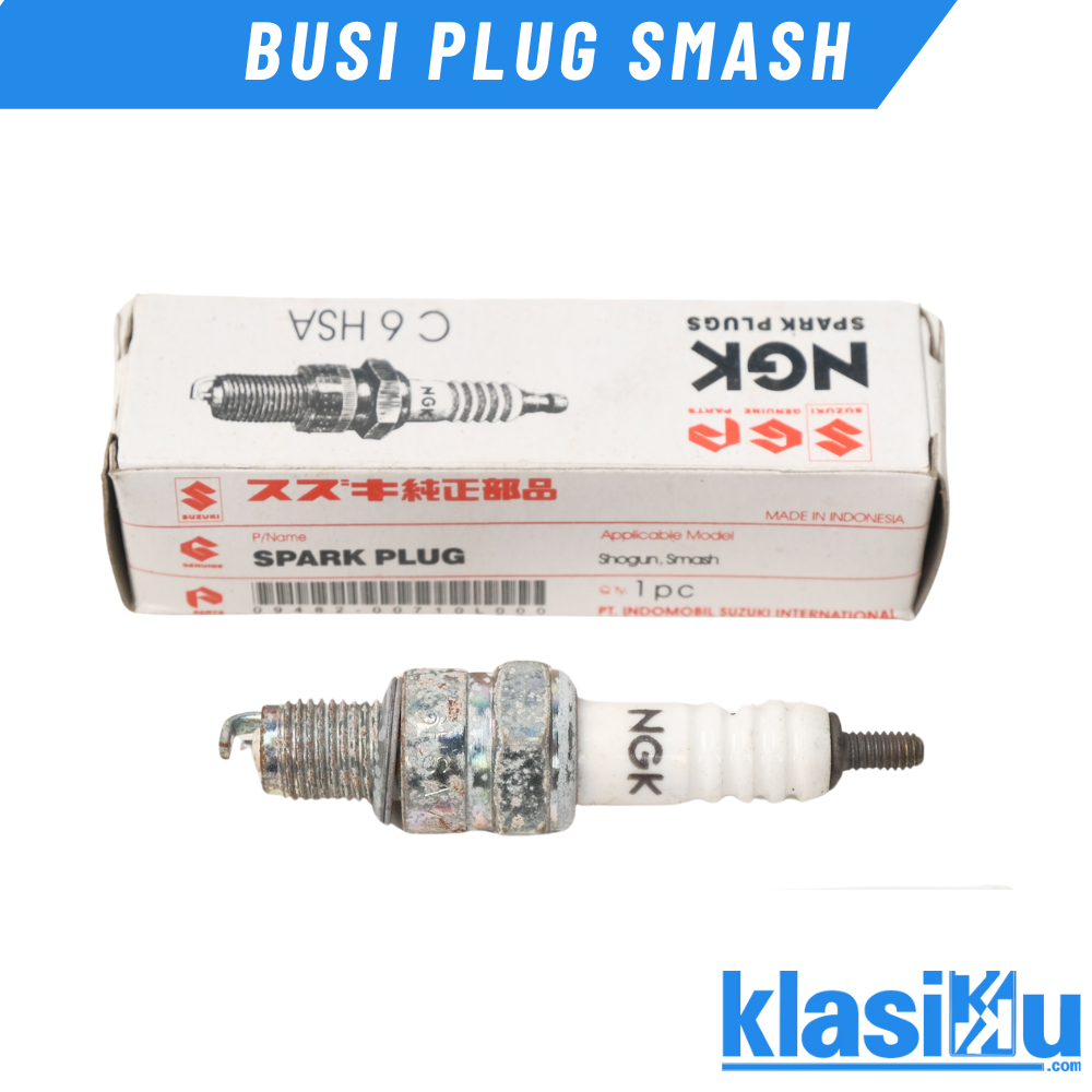Spark Plug Ngk C6HSA Suzuki Smash Skywave Spin Hayate Skydrive Shogun Suzuki Sgp | Shopee Malaysia