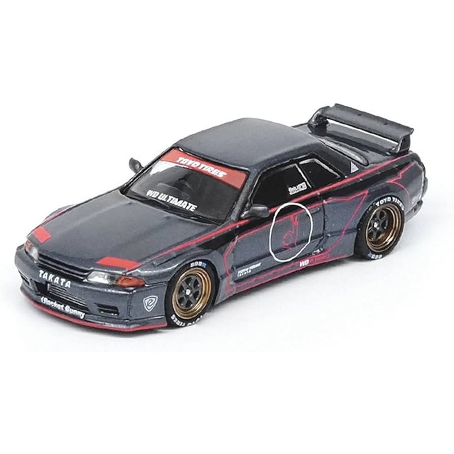 Sxb4 Instant Wide BodyKit Custom Pandem SKYLINE R32 for DIECAST 1/64 ...