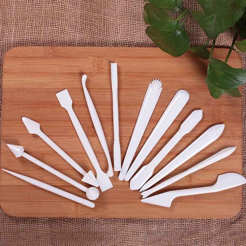 Sanneng - SN4640 Plastic Modeling Tools (12 Pcs/Set) | Shopee Malaysia