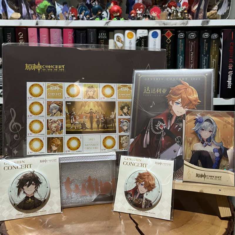 Official Genshin Concert Keychain Jewel Postcard Shikishi Card Badge ...