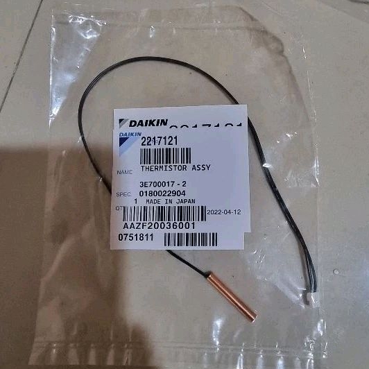 Termis Thermistor AC DAIKIN ORIGINAL Thermistor | Shopee Malaysia