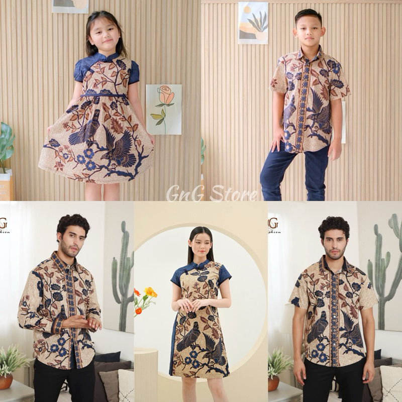 Uph Navy Series/Batik Couple/ Batik Dress/ Batik Tops/ Batik Uniforms ...