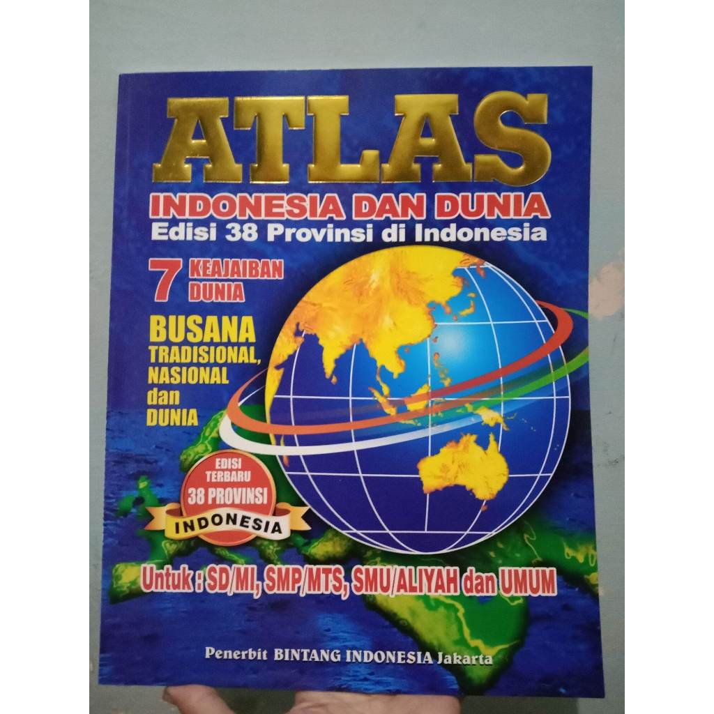 World Map ATLAS Book | Shopee Malaysia