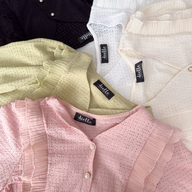 Hyejin Top / Korea Top / Korean Look | Shopee Malaysia