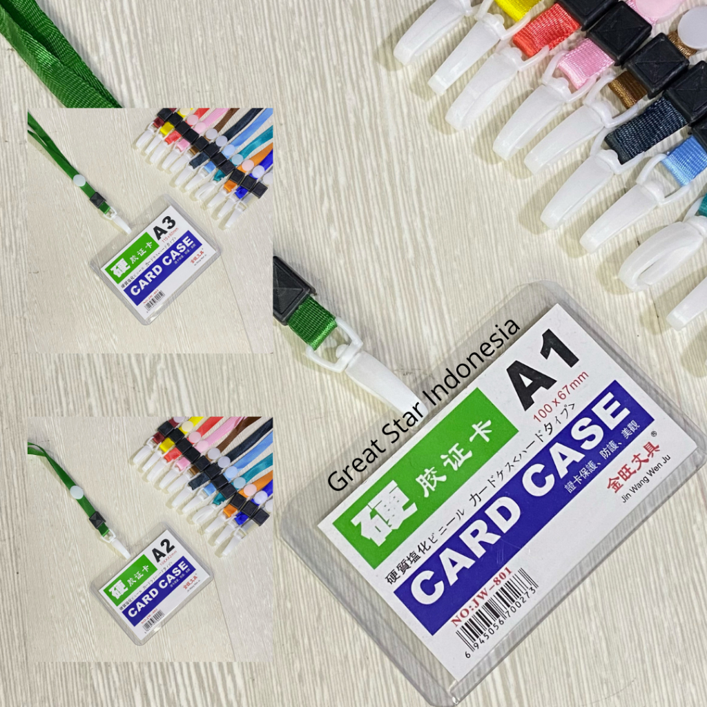 Card CASE ID CARD Committee+Strap I ID CARD KEW KEW MIKA Plastic I ...
