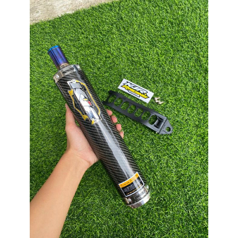 Ninja SILINCER 2 Stroke MODEL HBY CARBON KEVLAR SILINCER ORIGINAL KJR ...