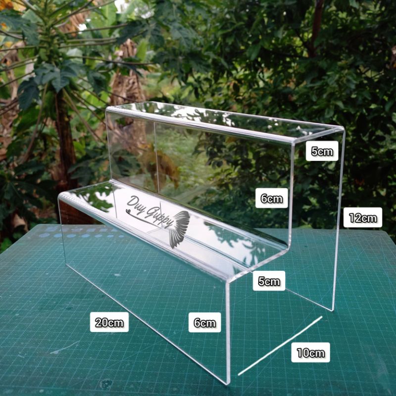 2 tier acrylic display rack | Shopee Malaysia
