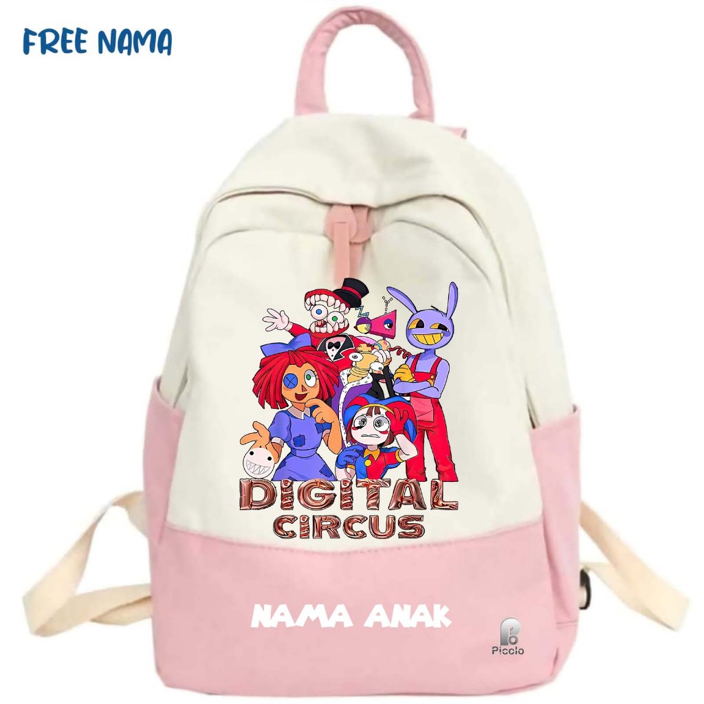 The AMAZING DIGITAL CIRCUS UNISEX School BACKPACK BACKPACK (FREE Name ...