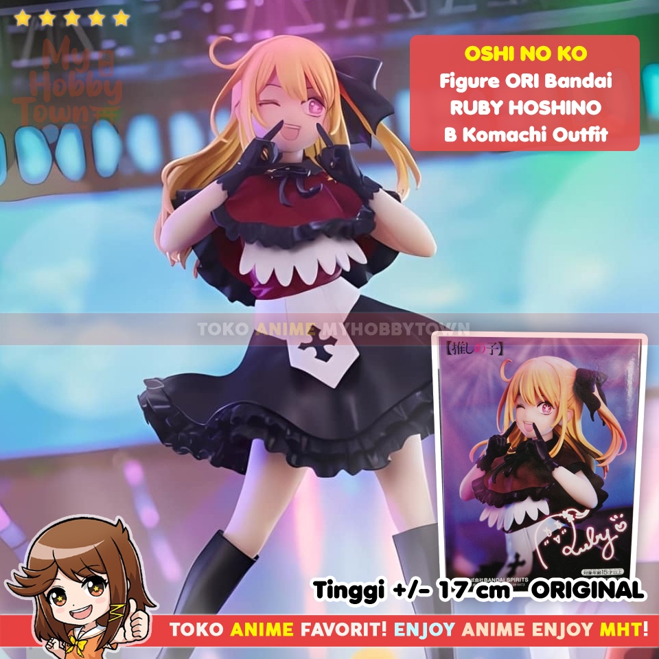 Original Ruby Hoshino Anime Figure Oshi no Ko B-Komachi Outfit Bandai ...