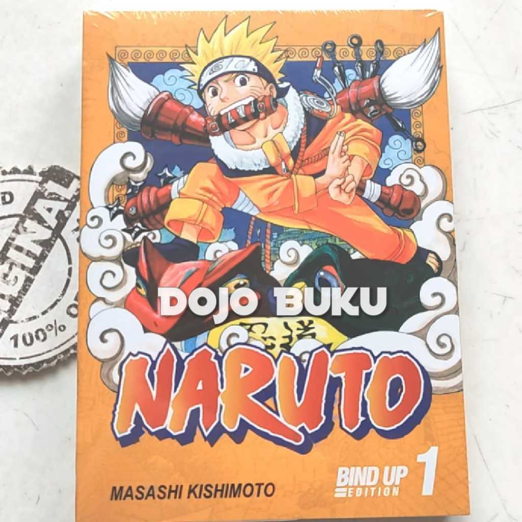 Naruto Bind Up Edition 1 Comic by Masashi Kishimoto | Shopee Malaysia