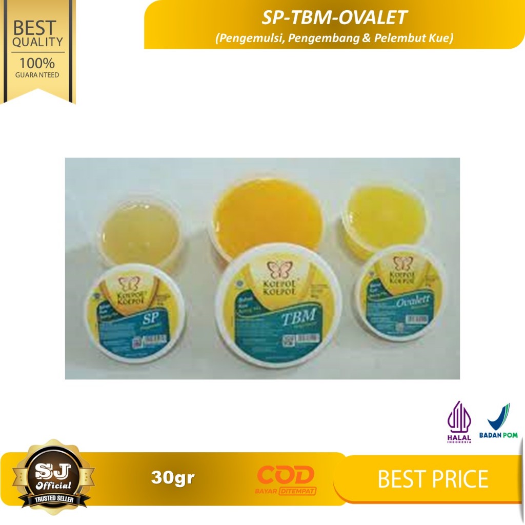 Sp - TBM - OVALET KOEPOE KOEPOE ( Emulsifier, Developer & Softener Cake ...