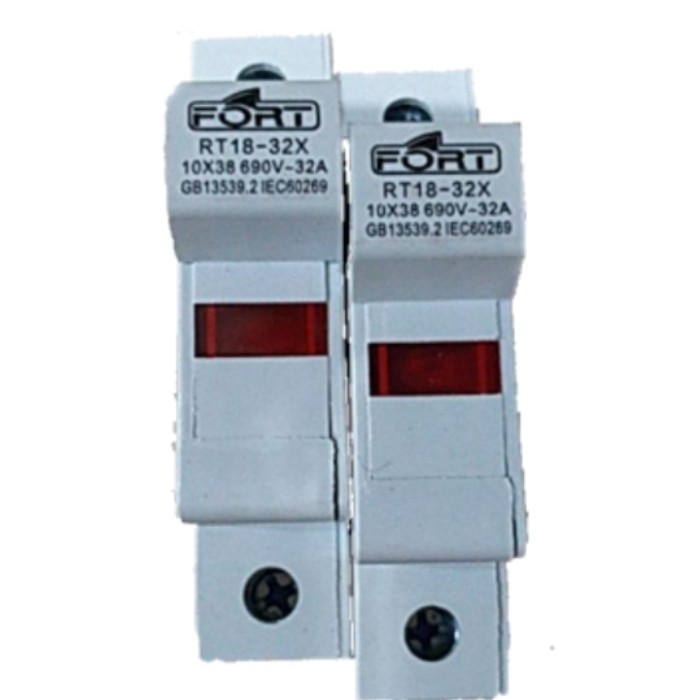 Fuse Holder Din Rail Mounting RT18-32(X)/1P/1Pole MCB FORT Model ...