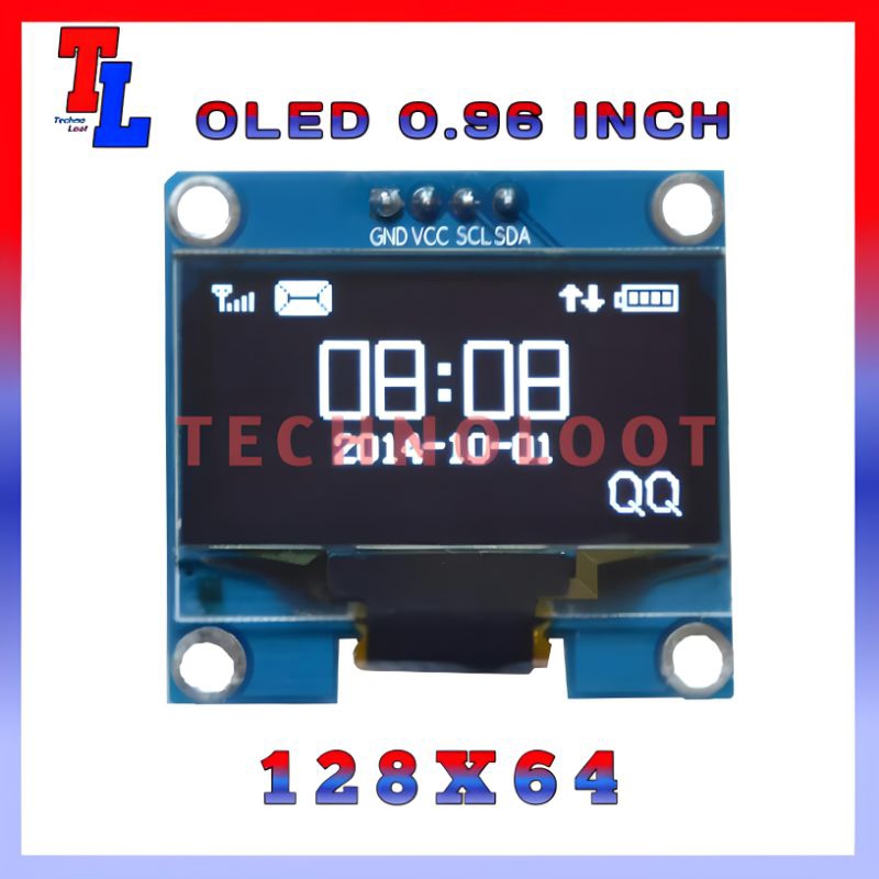 Oled 0.96 Inch l2C IIC Arduino 0.96" 128x64 Display | Shopee Malaysia