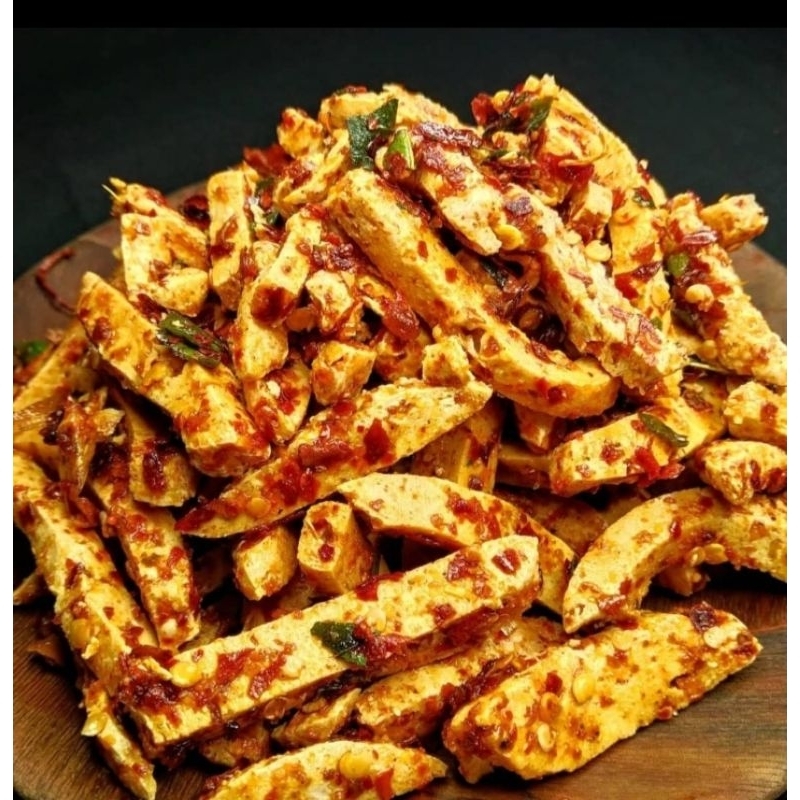 Spicy lime leaf basreng, original lime leaf basreng, viral king snack ...