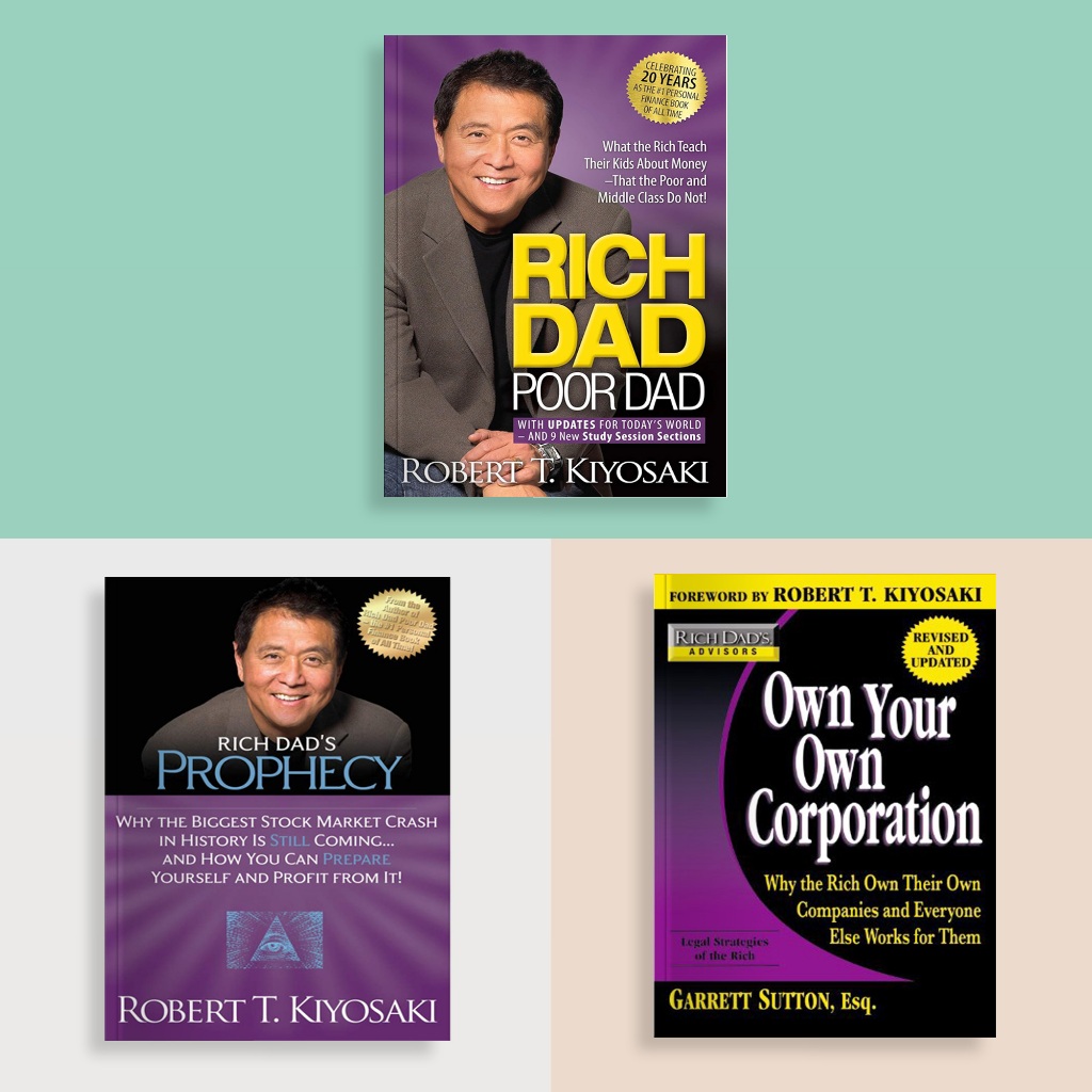 (Eng) Rich Dads Books Collection Robert T. Kiyosaki (Rich Dad Poor Dad ...