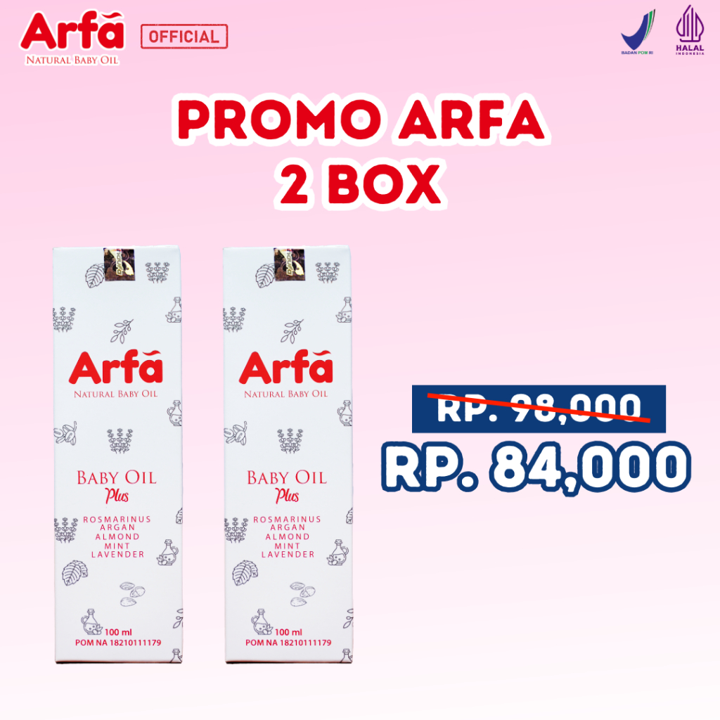 MERAH Arfa Baby Oil Natural telon Oil for sensitive Baby skin | Treat ...