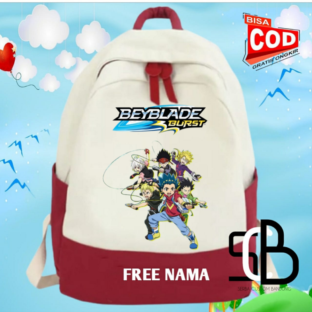 Beyblade Burst SD/PAUD Children's Backpack | Shopee Malaysia