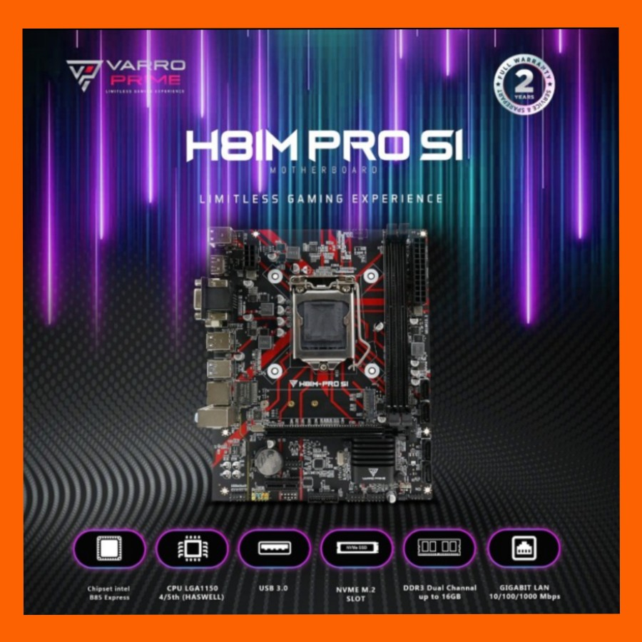 Motherboard VARRO H81-PRO SI DDR3 NVME LGA 1150 | Shopee Malaysia