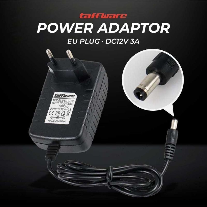 Adapter Power Supply Converter 12V 3A Ampe And audio | Shopee Malaysia