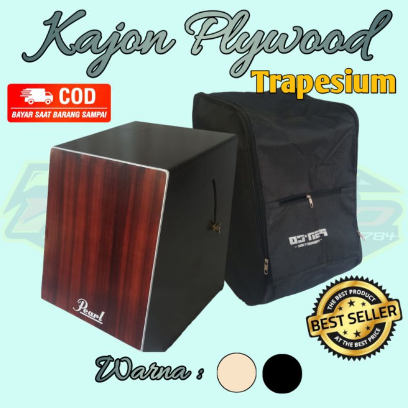 Kajon / Cahon / Trapezoid Acoustic Drumbox Material Plywood Double ...