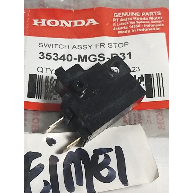 Front Right Brake switch pcx 150, all series cb150 2012-present) pcx ...