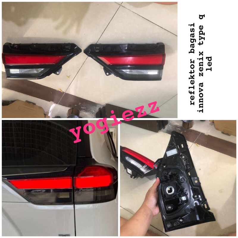 Toyota innova zenix 2022 2023 2024 Luggage Light led Reflector innova ...