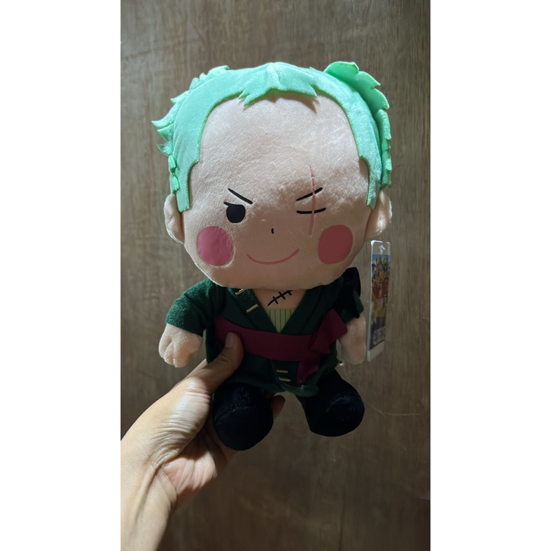 One Piece Roronoa Zoro plush One Piece Doll Original Japanese Anime ...