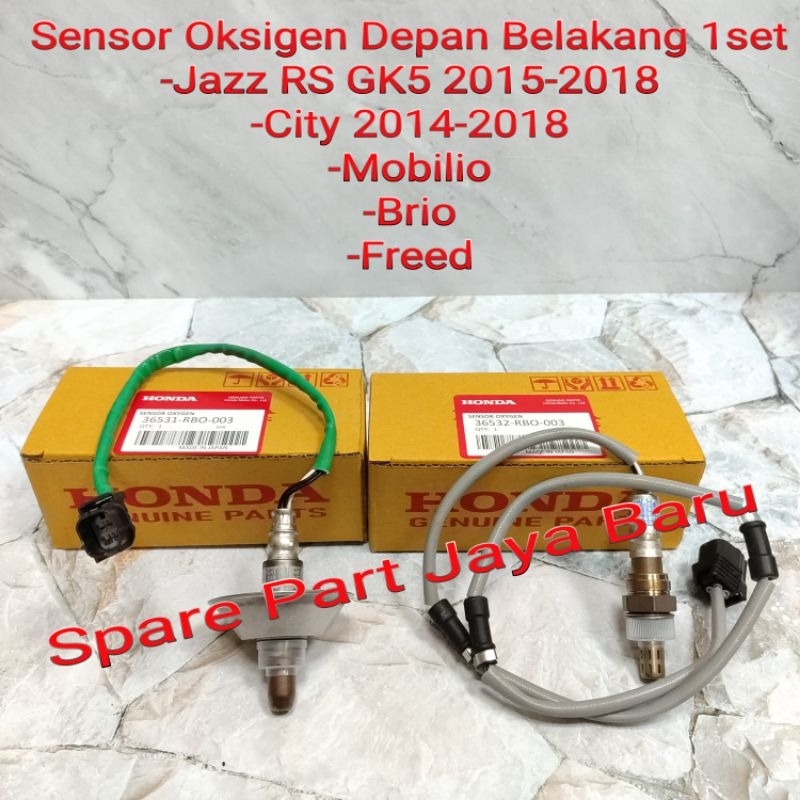 Honda Freed Brio Mobilio Front Rear O2 Oxygen Sensor 1set 2pc Original ...