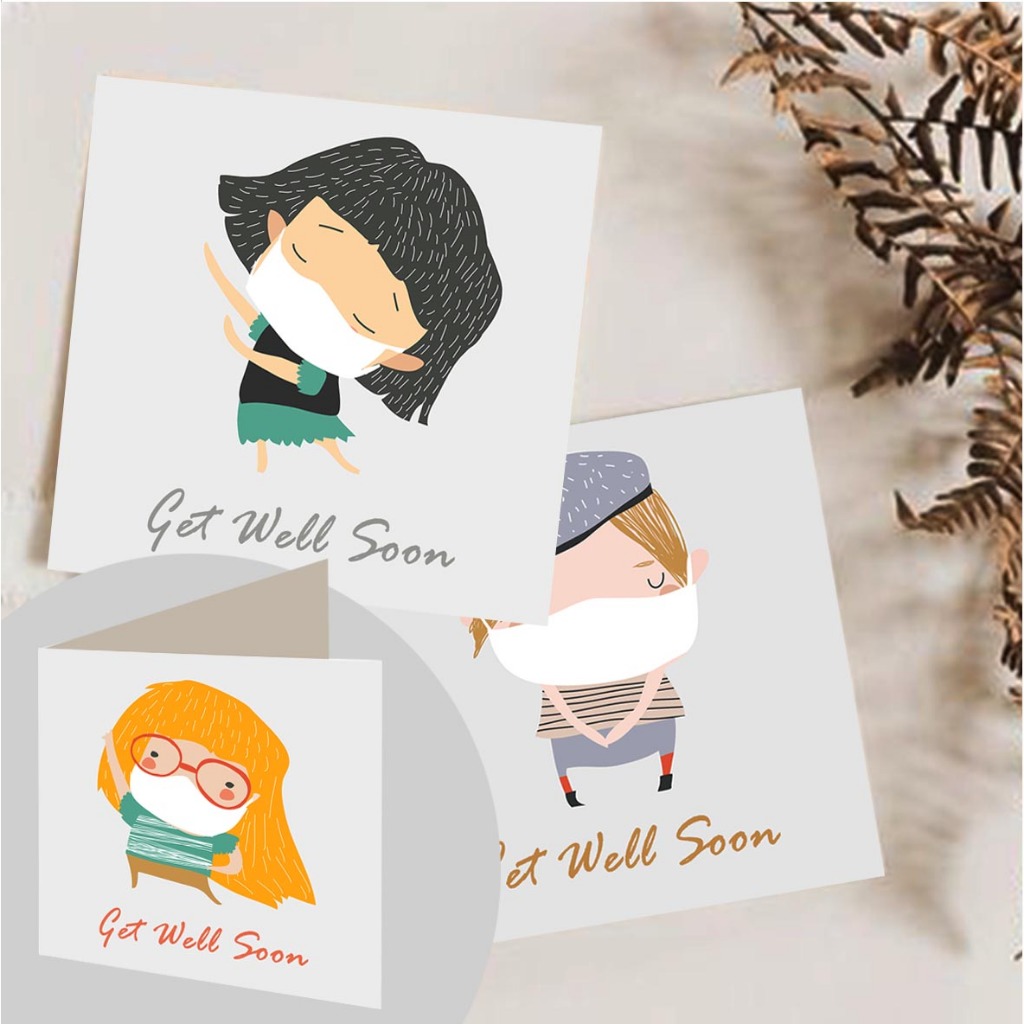 Get Well Soon Greeting Card / Greeting Card GWS (WWS 01) | Shopee Malaysia